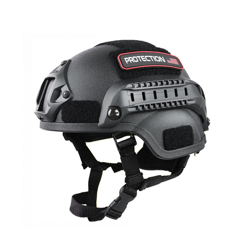 Tactical Night Vision Goggle Helmet - Adjustable ABS Plastic Protection ...