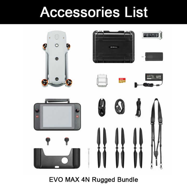 Autel Robotics EVO MAX 4N Rugged Bundle 1/1.28" CMOS Starlight Night ...