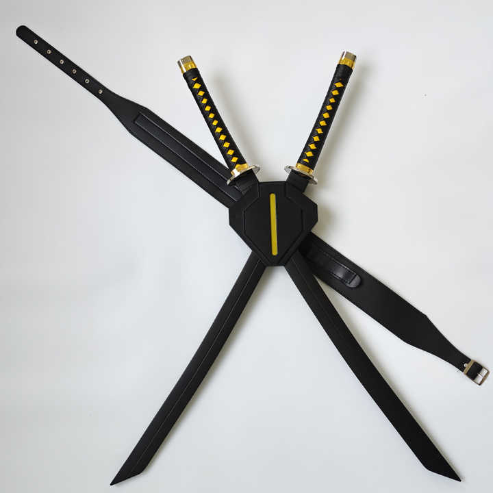 Dead Pool Wade Willson Double Katana Two Blade 101cm 1.15kg Toys Sword ...