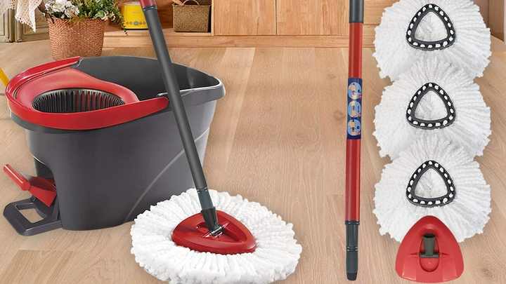 O-cedar Easywring Spins Mop - Efficient Cleaning Solutions