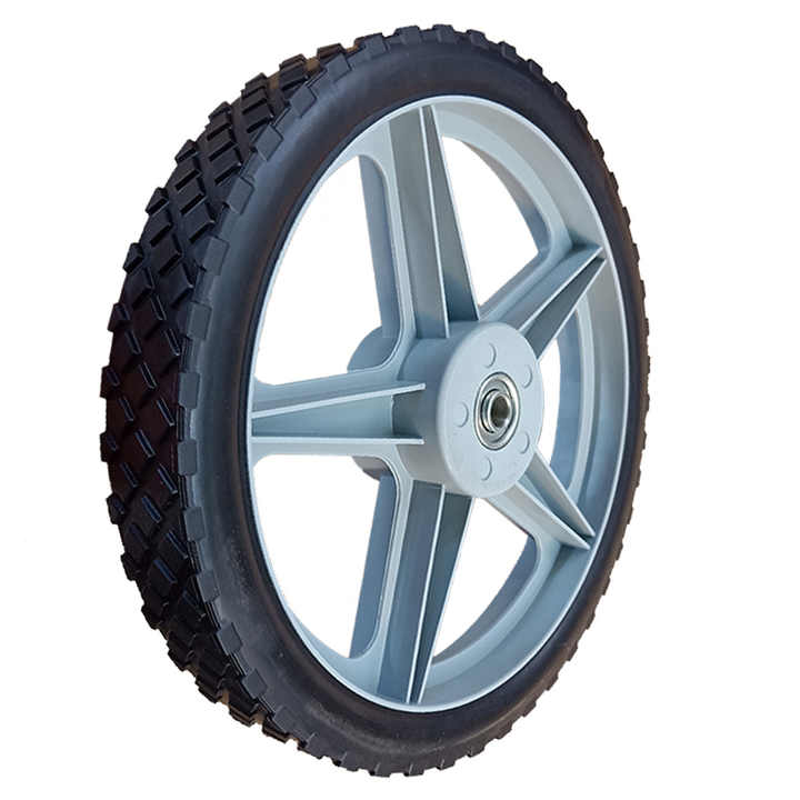Solid Plastic PVC Replacement Tire Wheels for Toy Mowers