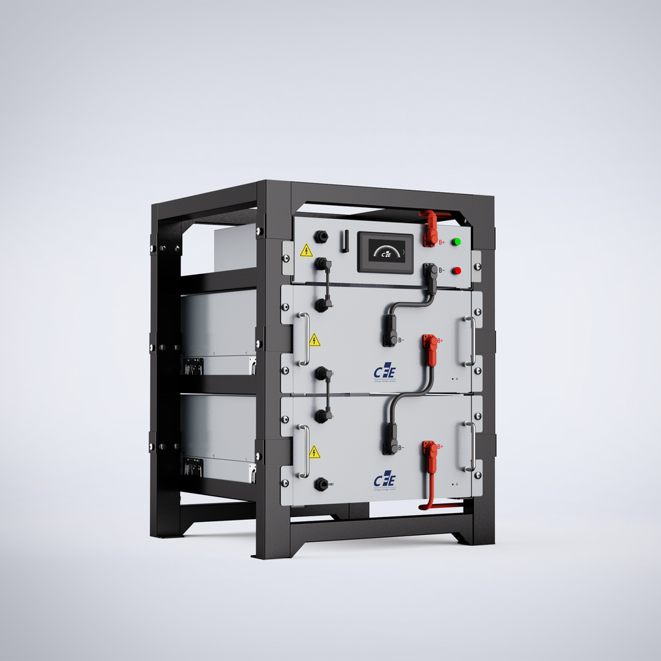 20KWh Scalable Solar Battery System - High Voltage LiFePO4, On/Off-Grid ...