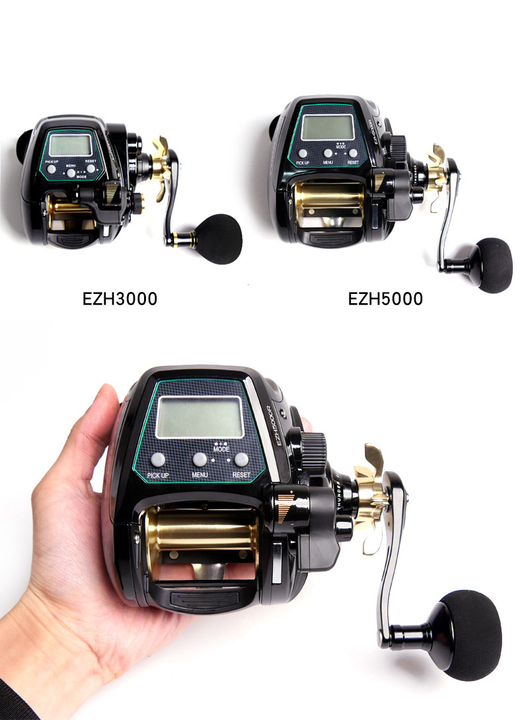 Electric Fishing Reels Left Hand Saltwater Deep Drop Right Hand ...