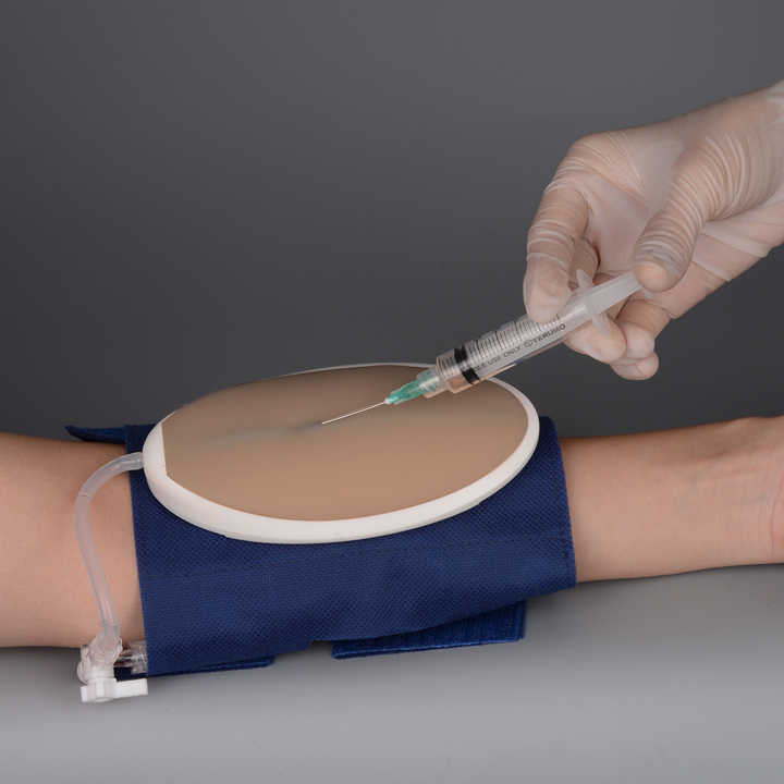 Black Skin Cannulation Practice Trainer, Venipuncture & IV ...