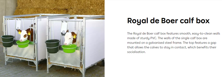 Livestock Equipment - Cattle Box Calf Hutch Calf House Cage