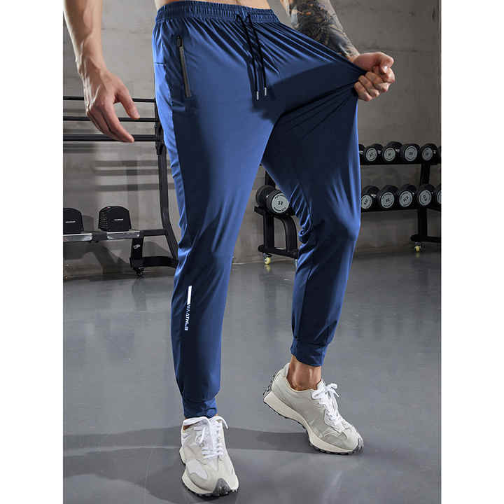 Mens Athletic Running Pants Lightweight Workout Joggers Quick Dry Gym ...