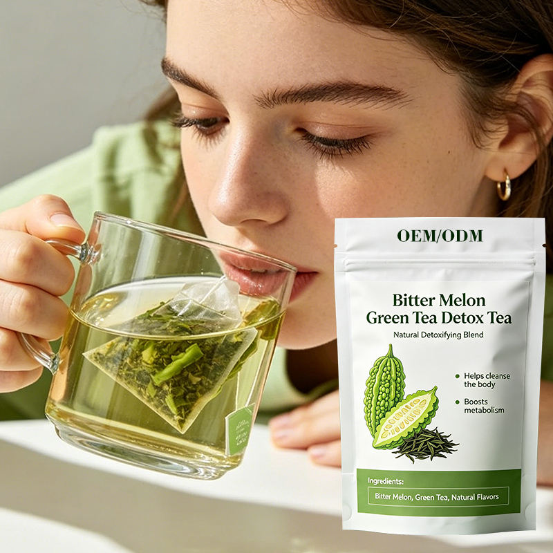 Premium Blended Tea Bags Bitter Melon Green Tea Natural Plant Raw ...