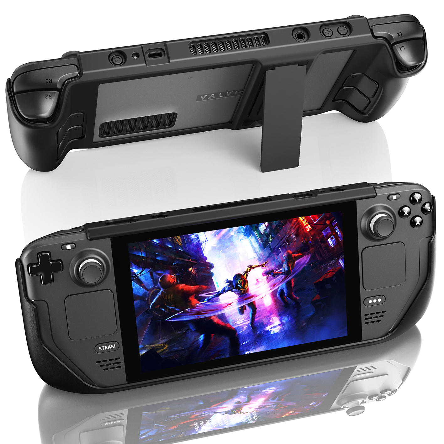 JSAUX Steam Deck PC Silicone Stand Case for Steam Deck Products from ...