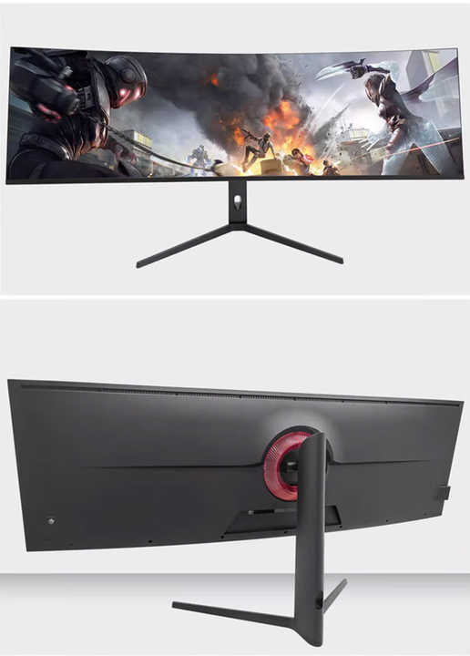 49 Inch Curved Monitor - Wide Screen Gaming Experience