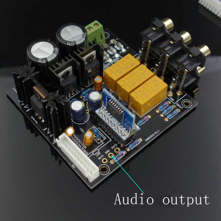 Taidacent LCD Display Preamplifier Remote Control PGA2310 PGA2311 Remote Volume Control for ...