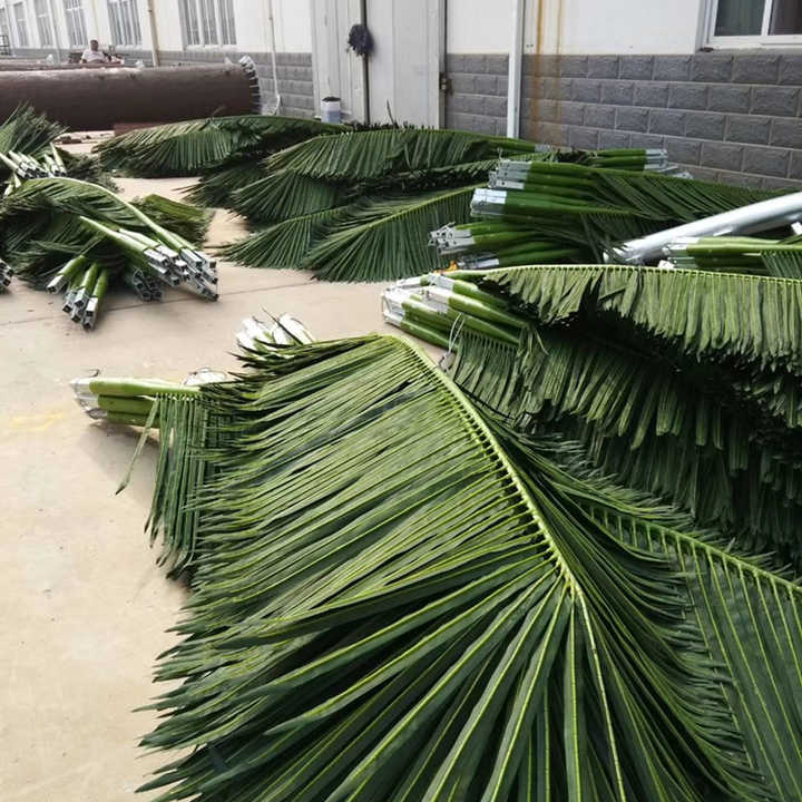 Communication GSM RF Antenna Mast Camouflaged Artificial Plants 20m 25m ...