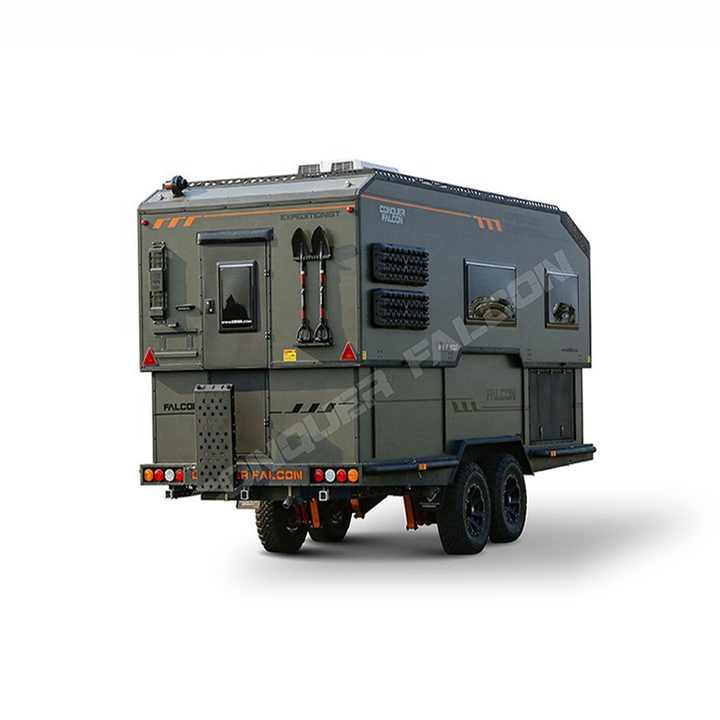 Off-road Caravan - Conquer Falcon Travel Trailer for Camping