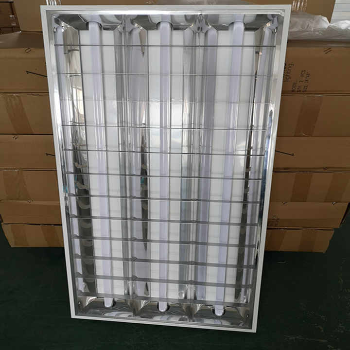 600x600 Led Troffer Lamp Panel Lighting T8 T5 Recessed Grille Light ...