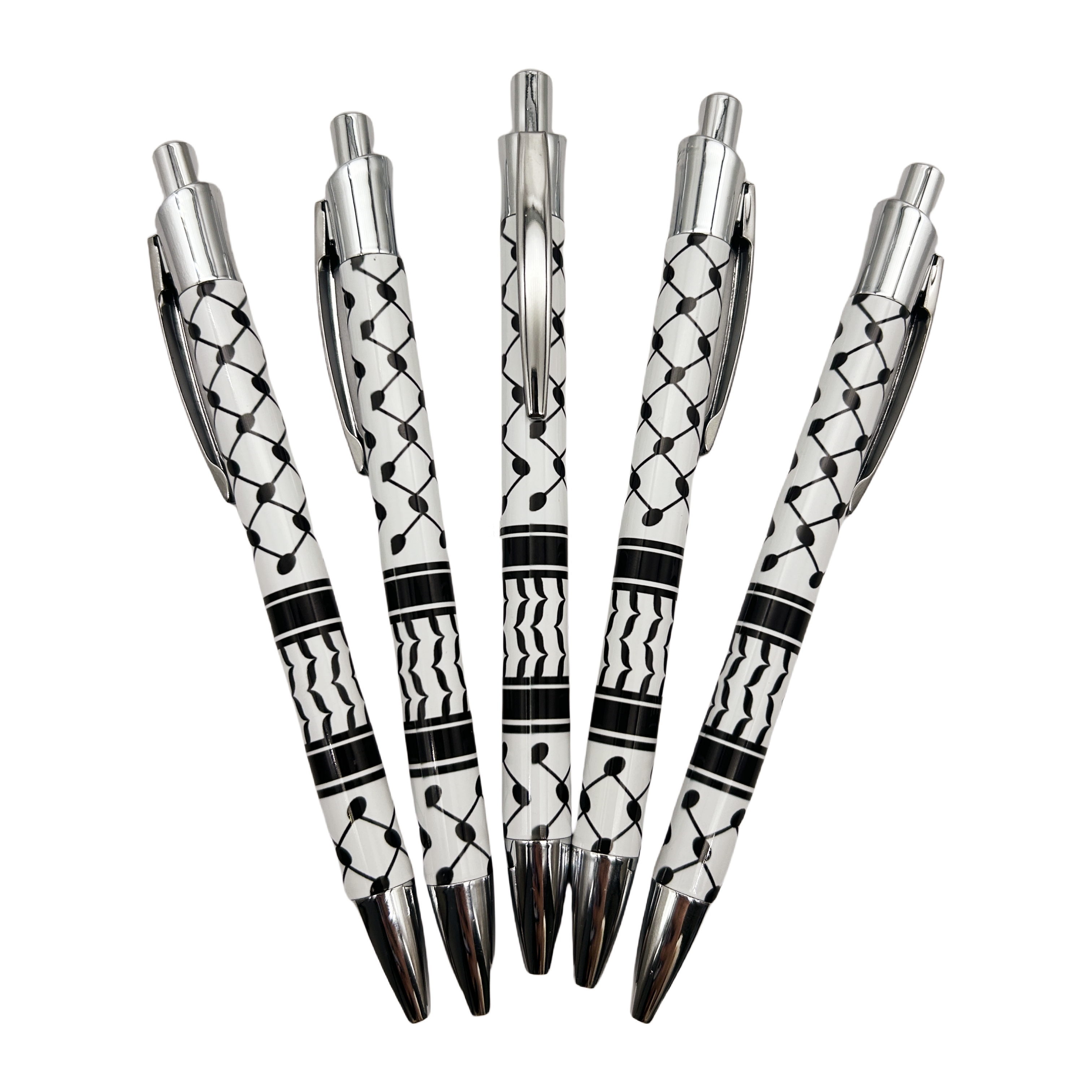 Promotional Palestine Pen | Keffiyeh Design Branded Ballpoint Pens for ...
