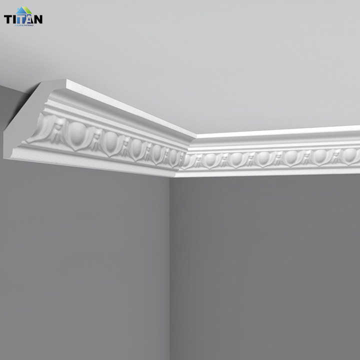 Corniche Plafond - Elegant Malaysian White Plaster Cornice