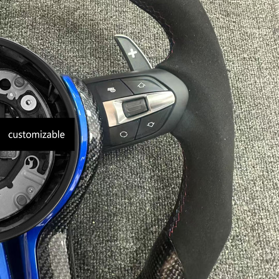Sports Carbon Fiber Steering Wheel with LED Lights for BMW F10 F32 F33 ...