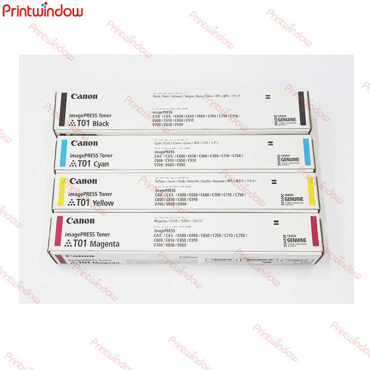 PRINTWINDOW Genuine T01 Toner Cartridges for CANON ImagePRESS C60 C65 ...
