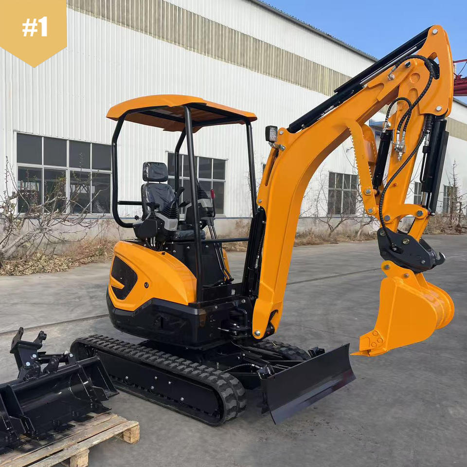 Mini Excavator with Free Shipping - Diesel 2.5 Ton Crawler