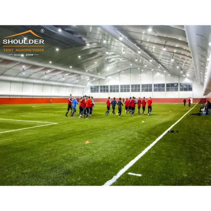 Large 6m Polygon Roof Cover for Soccer Field - Durable & Versatile