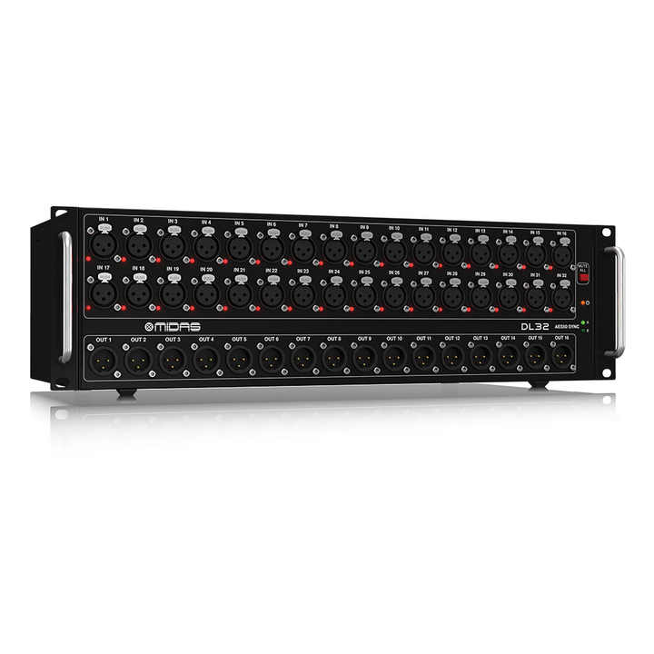 Midas DL32 Digital Stage Box - 32-Channel Mixer Extension