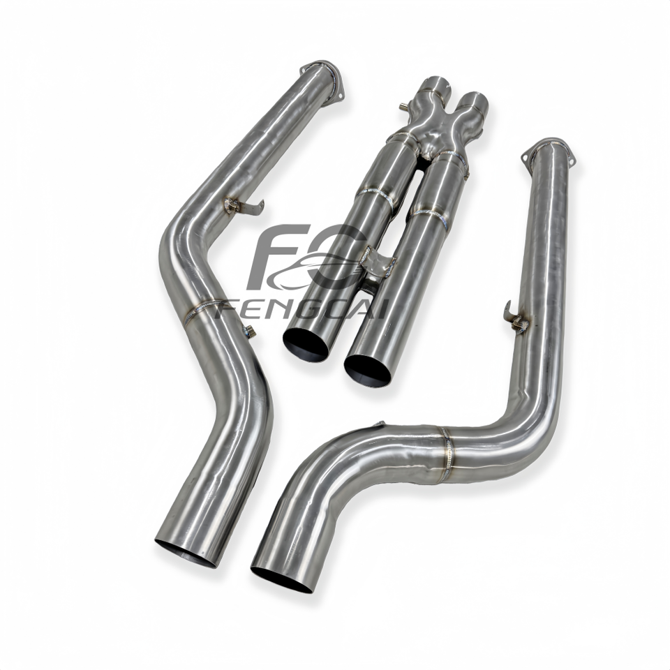 High-performance Middle Pipe Resonator for BMW X5m X6m X7m 4.4T 2024 ...