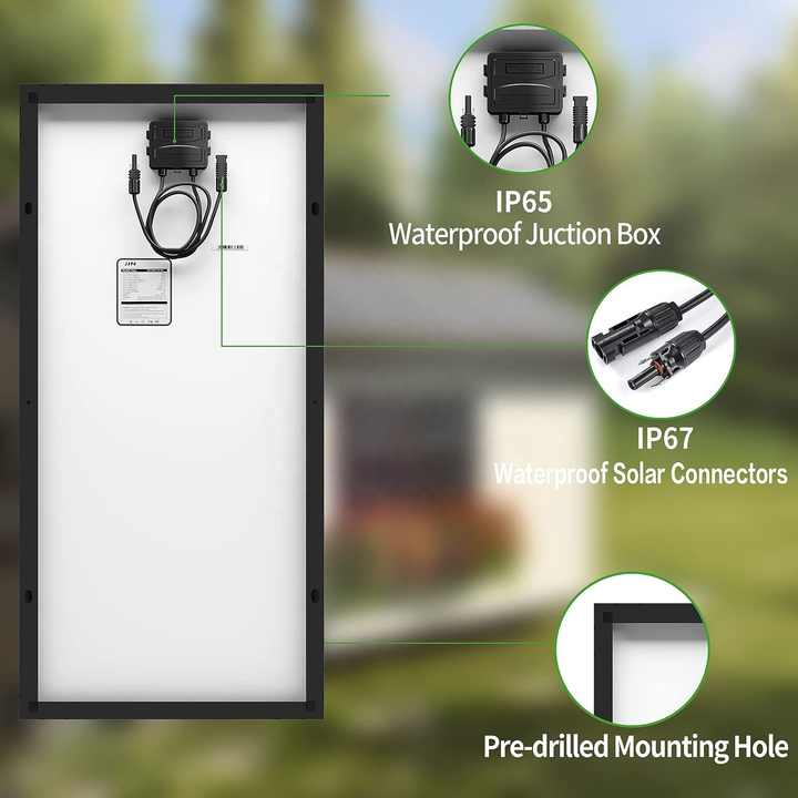200W Monocrystalline Solar Panel - Efficient Power Generation