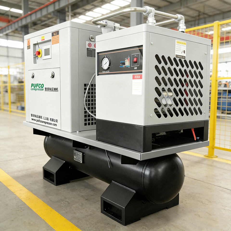 General Industrial air Compressors 5.5kw/7.5kw/11kw/15kw All in One ...
