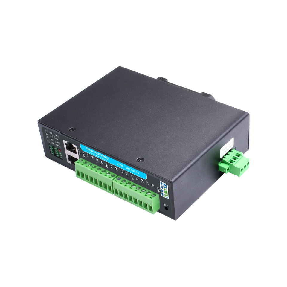 Professional 6-Port Isolated RS485 to Dual LAN Ethernet Gateway with ...