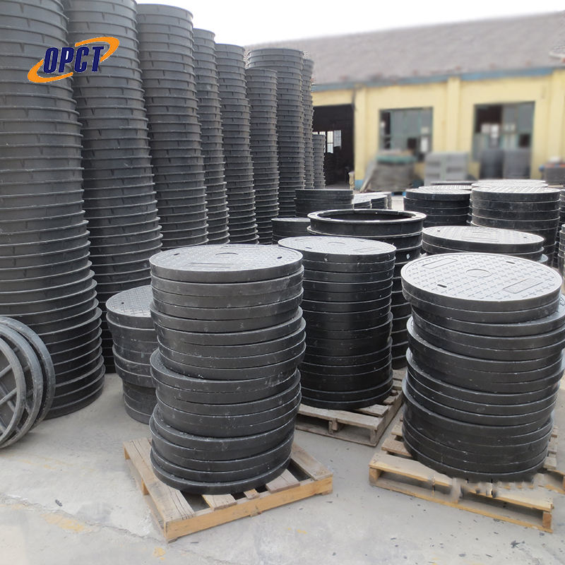 Composite Airtight Plastic FRP SMC Fiberglass GRP Round Manhole Cover ...
