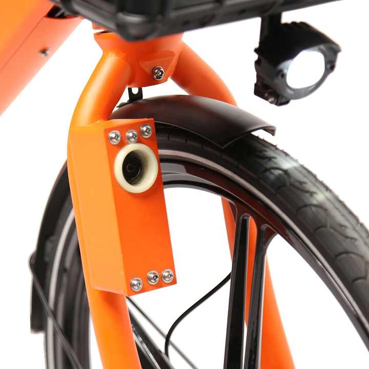 TXED non-inflatable tires & tubes electric bicycle sharing single speed ...