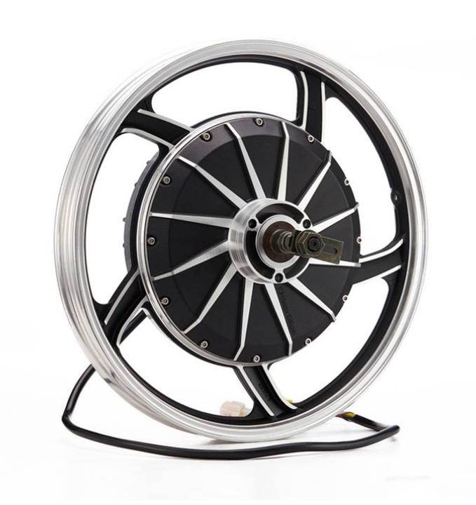 17 Inch 72V 3000W Electric Motorcycle Wheel Hub Motor