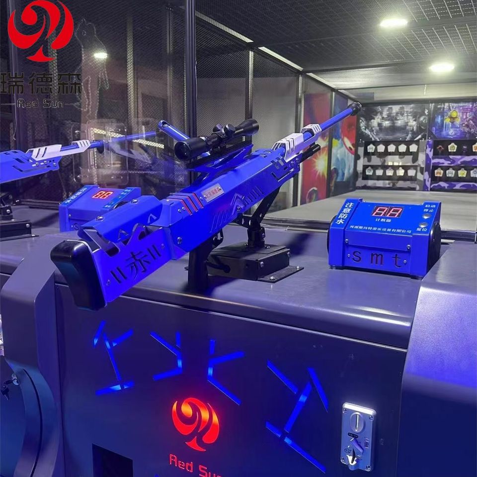 Hot Sale Indoor Shooting Simulator Game Metal Plastic Indoor Playground ...