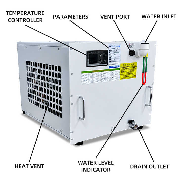 JLTL-1500 Industrial Rack Mount Chiller Portable Water Cooling System ...