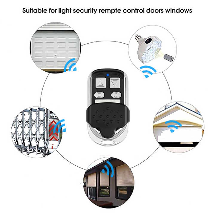 Universal RF Remote Control - Fixed, Learning, Rolling Code