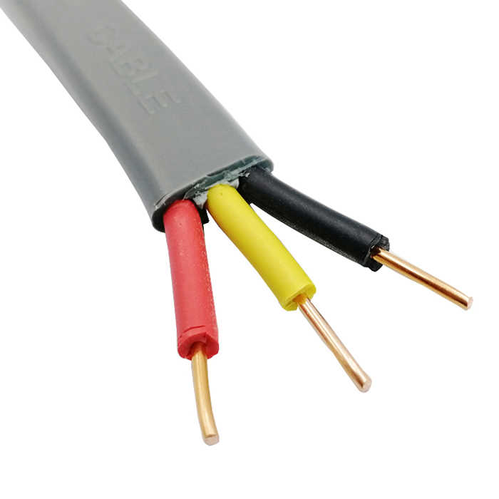 JIS standard 300V Heat resistant PVC insulation and jacket flexible power cable VFF HVFF 2 Core ...