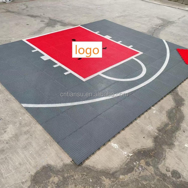 Portable Outdoor Interlocking Floor Tiles Made of PP Plastic for Sports ...