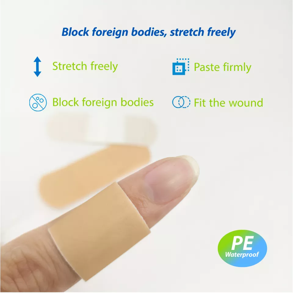 Medical First Aid Adhesive Bandage Plasters Skin Color Adhesive Bandage ...