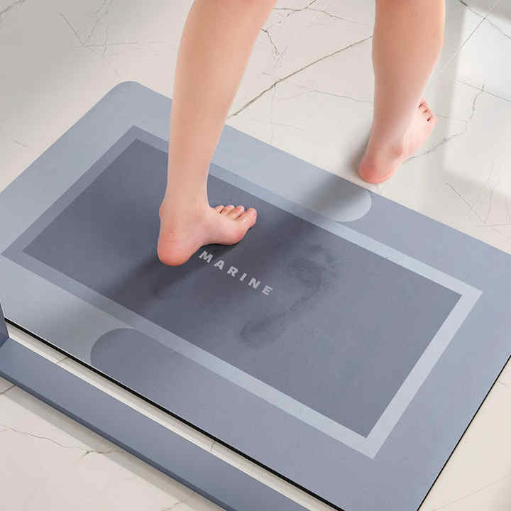Luxury Water Absorbent Floor Stone Drying Diatomaceous Earth Bathroom ...