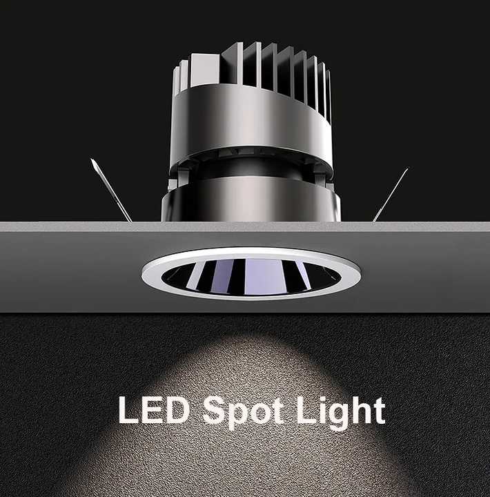 DC24V PWM Dimmable LED Downlight - Tunable White Spot Lighting