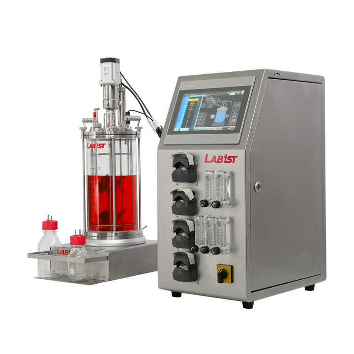 OEM benchtop bioreactor 5l mycellium cells plant sten cell culture 1L ...