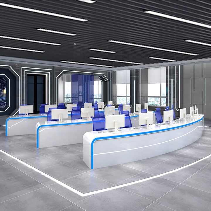 JKZHT-08 Paint Baking Console Modern Control Center Conference Table ...