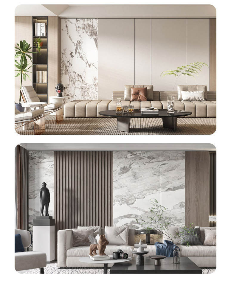 UV Marble Wall Panels for Interior Design UV Waterproof Fireproof for ...