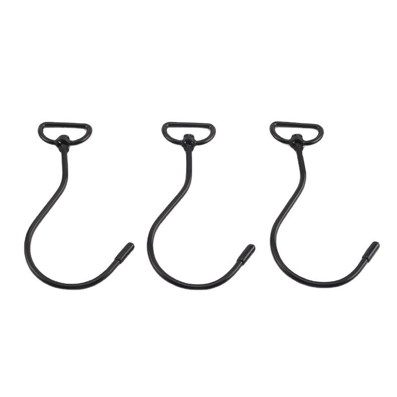 OEM Triangle Binding Tape Hook Chrome Hook 360mm Black Circle Fixed for ...