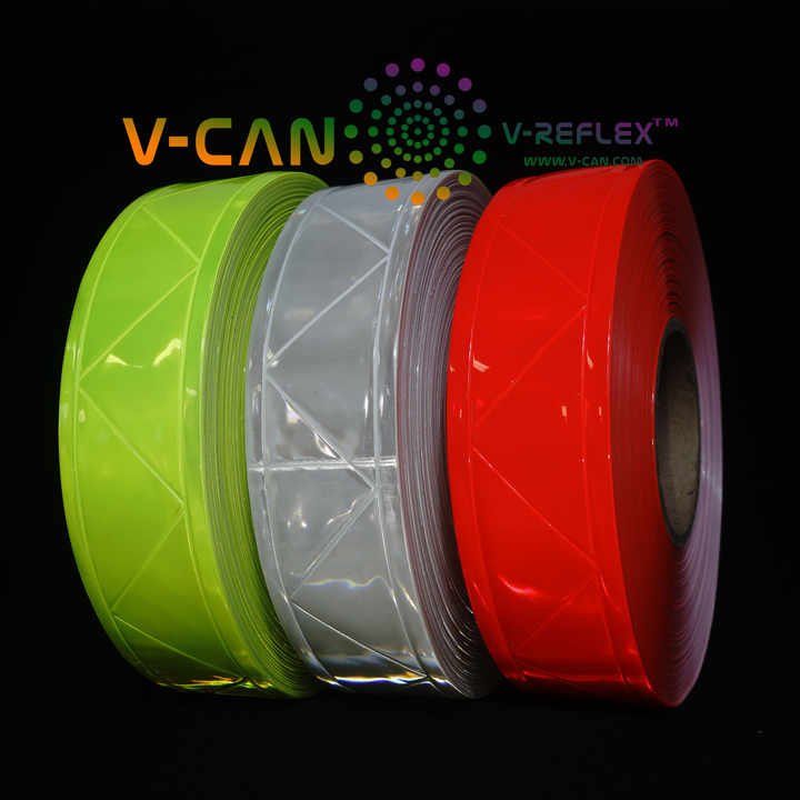 V-REFLEX High Gloss Reflective Tape for Clothing Enhancements