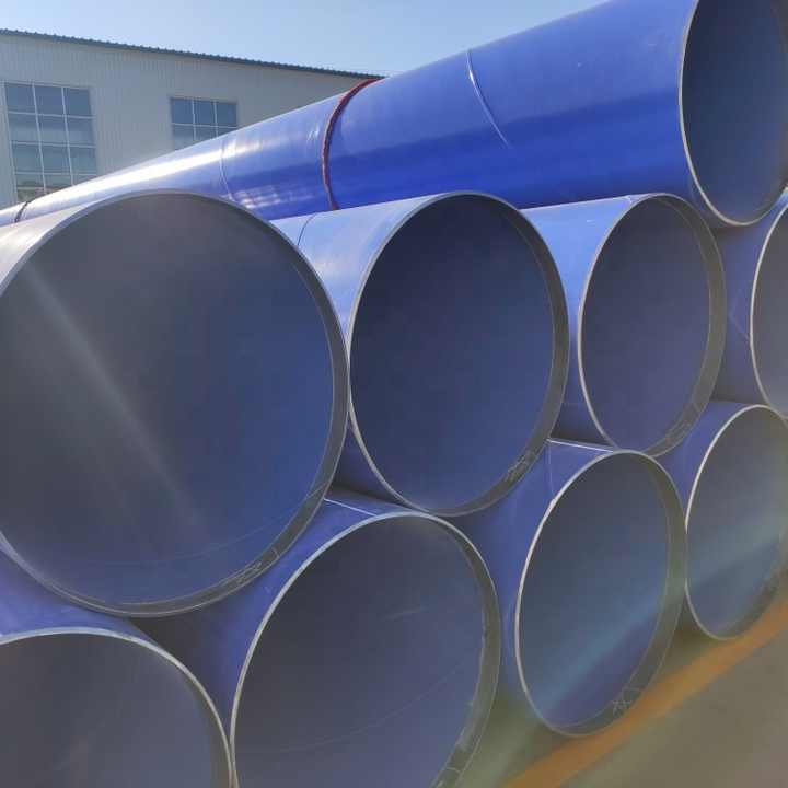 3PE FBE Anti-Corrosion Coated ERW Steel Pipe Modern Design Epoxy ...