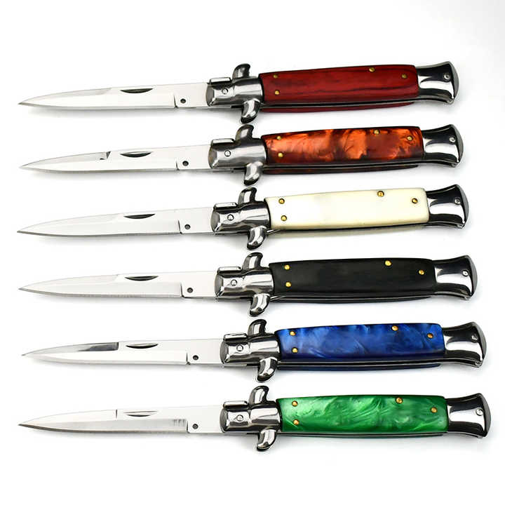 Hot Selling in USA E-commerce Tactical Knives sharp Italy AKC Folding ...