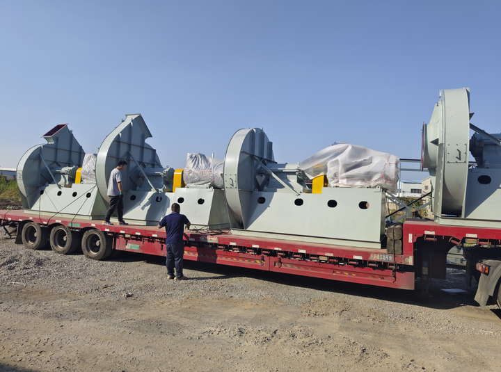 4-68 Series 90KW Radial Fans Large Air Volume Dust Removal ...