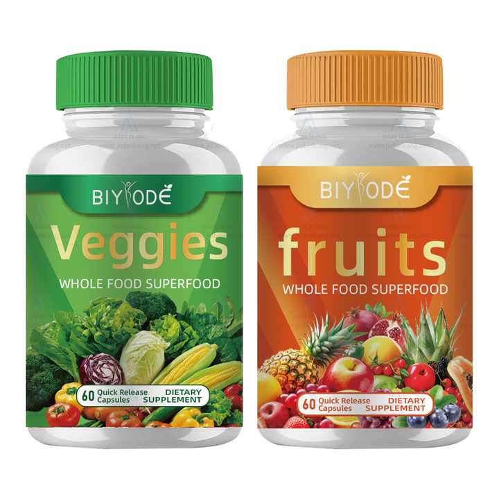 Biyode Effective Formula Adult Fruits and Veggies Supplement Capsule ...