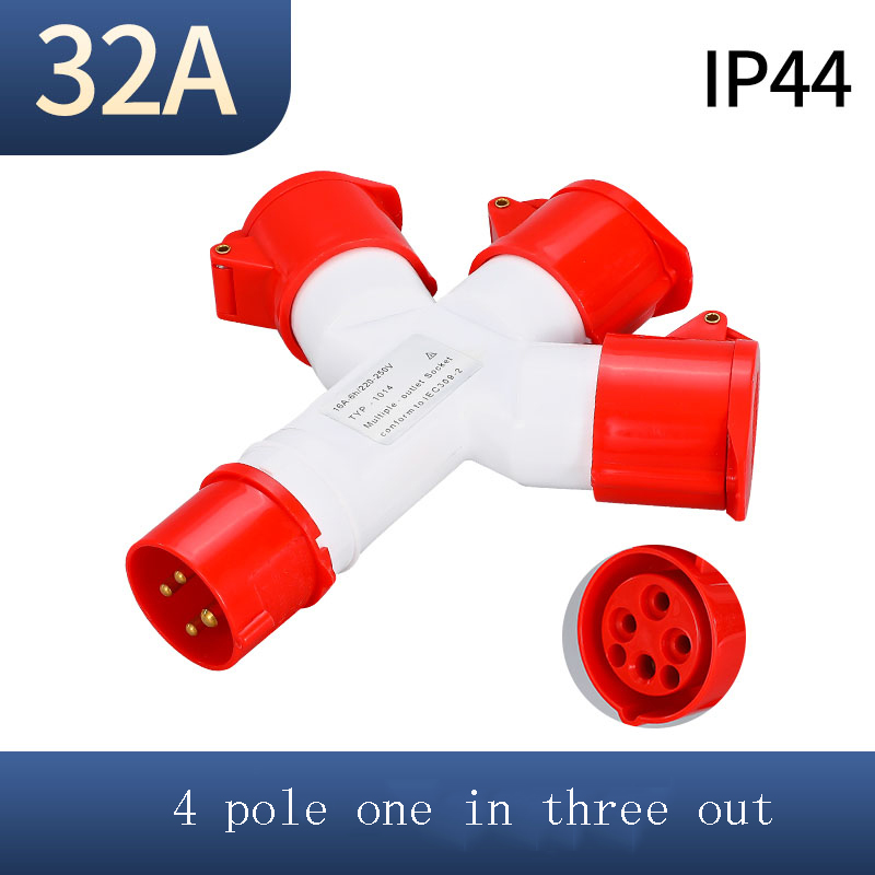 3 Pin 16A Industrial Male and Female Plugs - Reliable Power