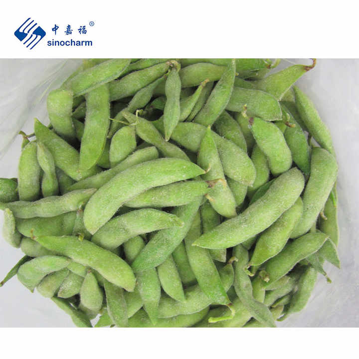 Sinocharm BRC a Approved IQF Edamame Unpeeled 130-150pcs/500g Frozen ...